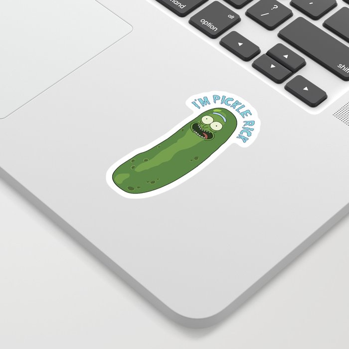 Pickle Rick Sticker by ognjen | Society6 Pickle Rick Sticker by ognjen | Society6