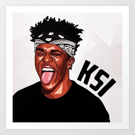Ksi Art Art Print by artinmyheart | Society6