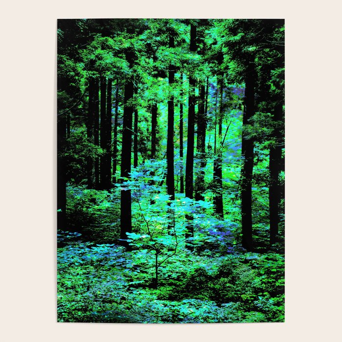 Enchanted Forest Poster by 2sweet4words Designs | Society6
