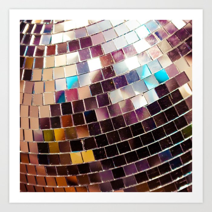 Disco Ball Art Print by essential image | Society6