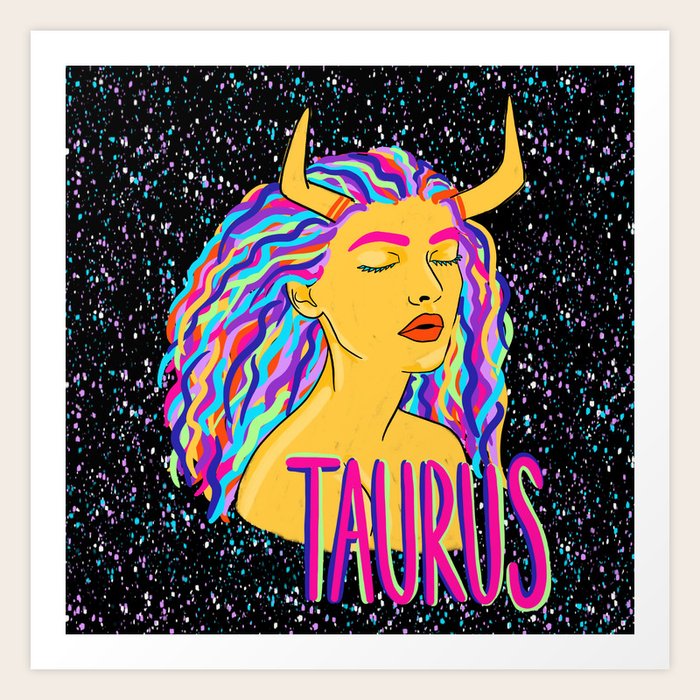 Taurus Art Print by brudandrade | Society6