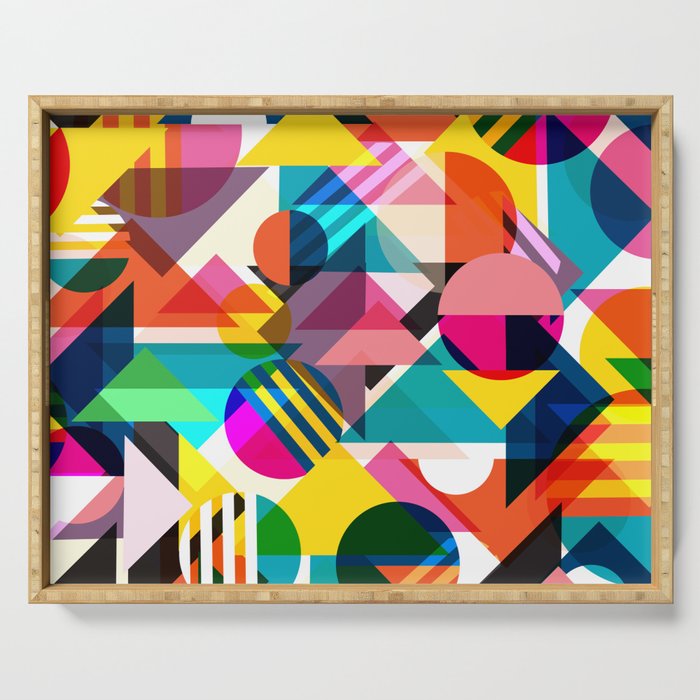 Multiply Serving Tray By Chelsea designs Society6