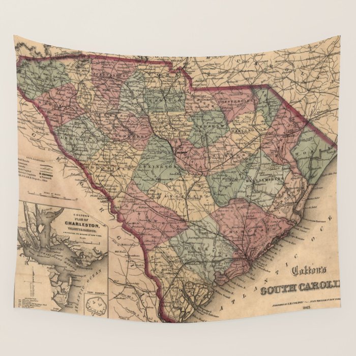 Historical Maps Of South Carolina